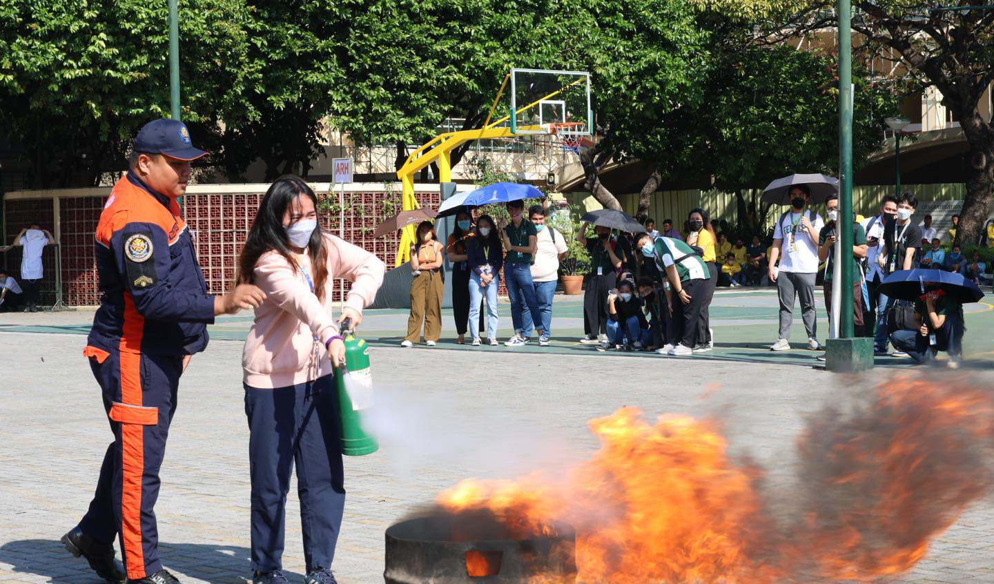 FEU High School Conducts Fire and Earthquake Drill - FEU High School