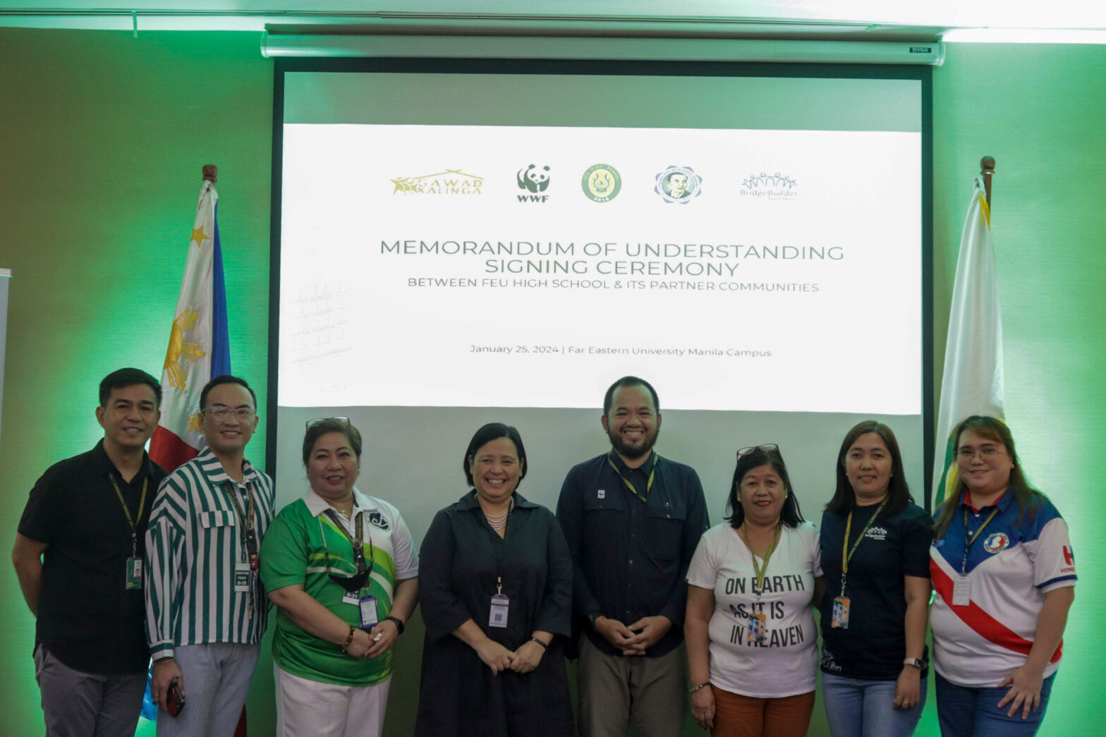 FEU High School inks sustainable partnerships - FEU High School