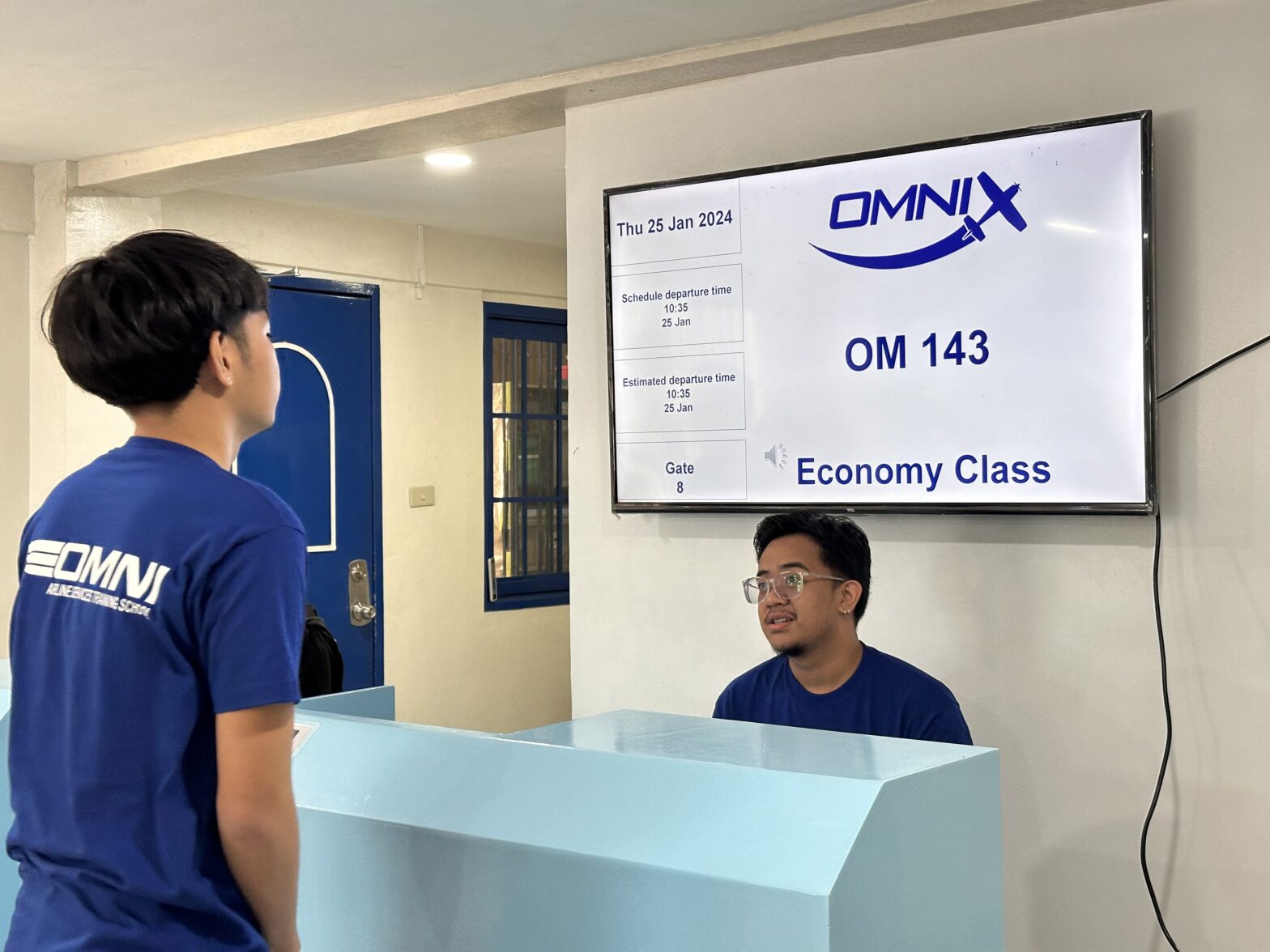 Grade 12 students soar high at its first local work immersion with OMNI Aviation - FEU High School